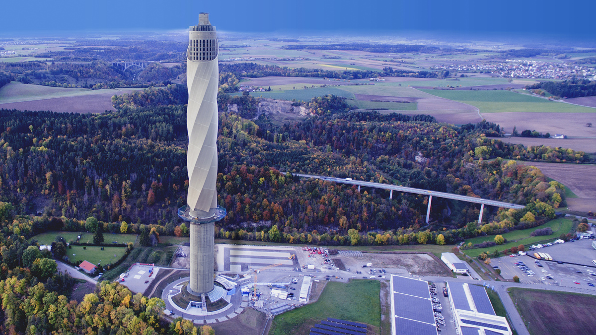 thyssenkrupp Testturm, Rottweil - Deutsche BauZeitschrift thyssenkrupp Testturm, Rottweil - Deutsche BauZeitschrift