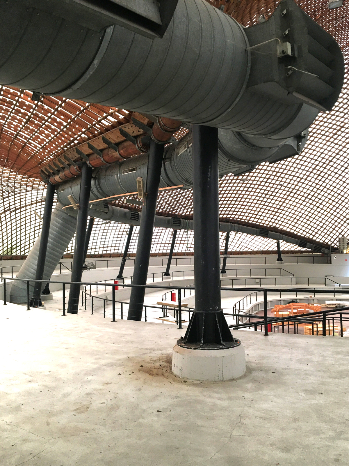 In alte Schönheit gestemmt: Multihalle bewegt sich - Deutsche ...