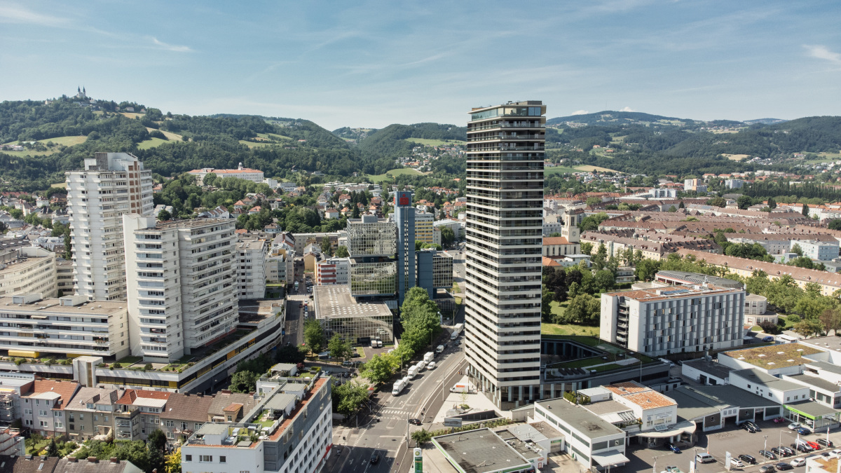 HOL – Bruckner Tower, Linz/AT - Deutsche BauZeitschrift - die ...