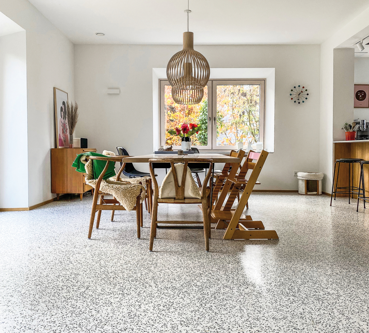 Moderner Terrazzoboden - Deutsche BauZeitschrift - die Architekturfachzeitschrift