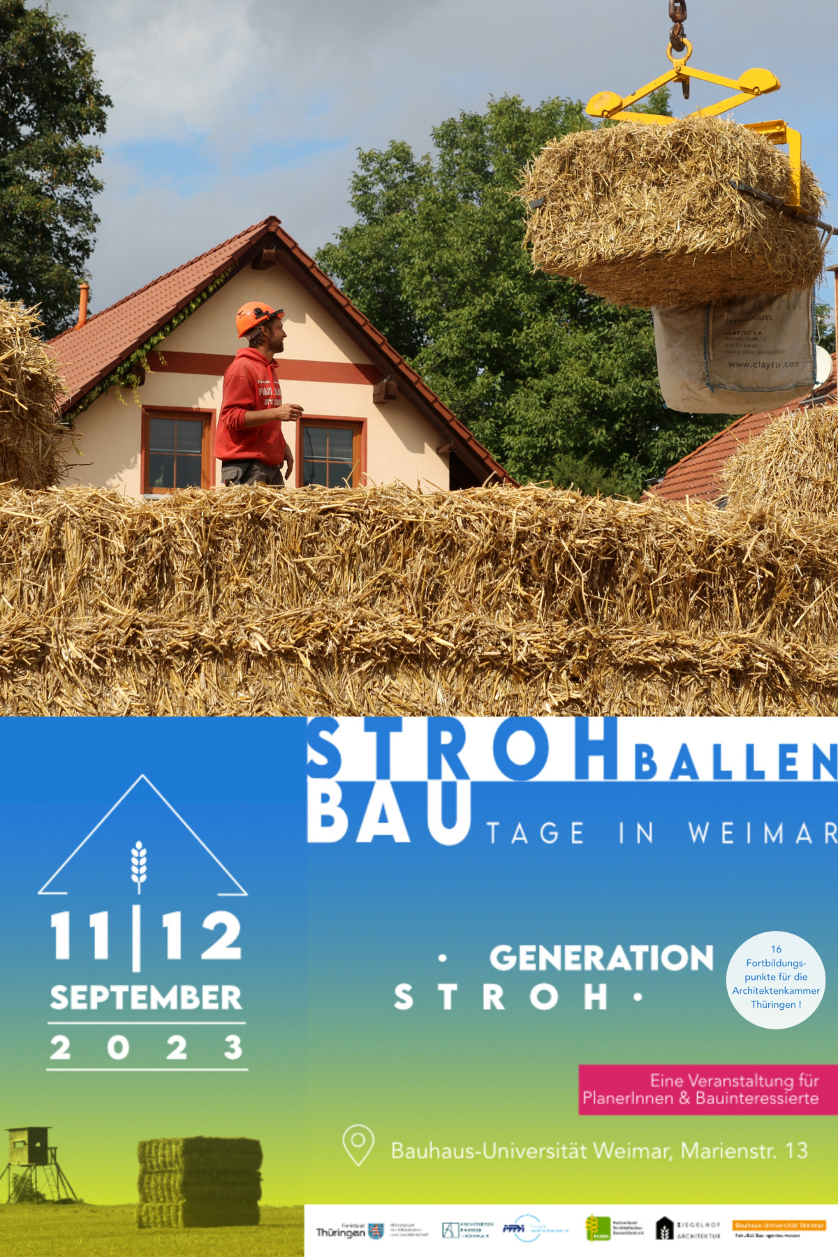 Wie Bauen mit Stroh gelingt - Deutsche BauZeitschrift – die ...