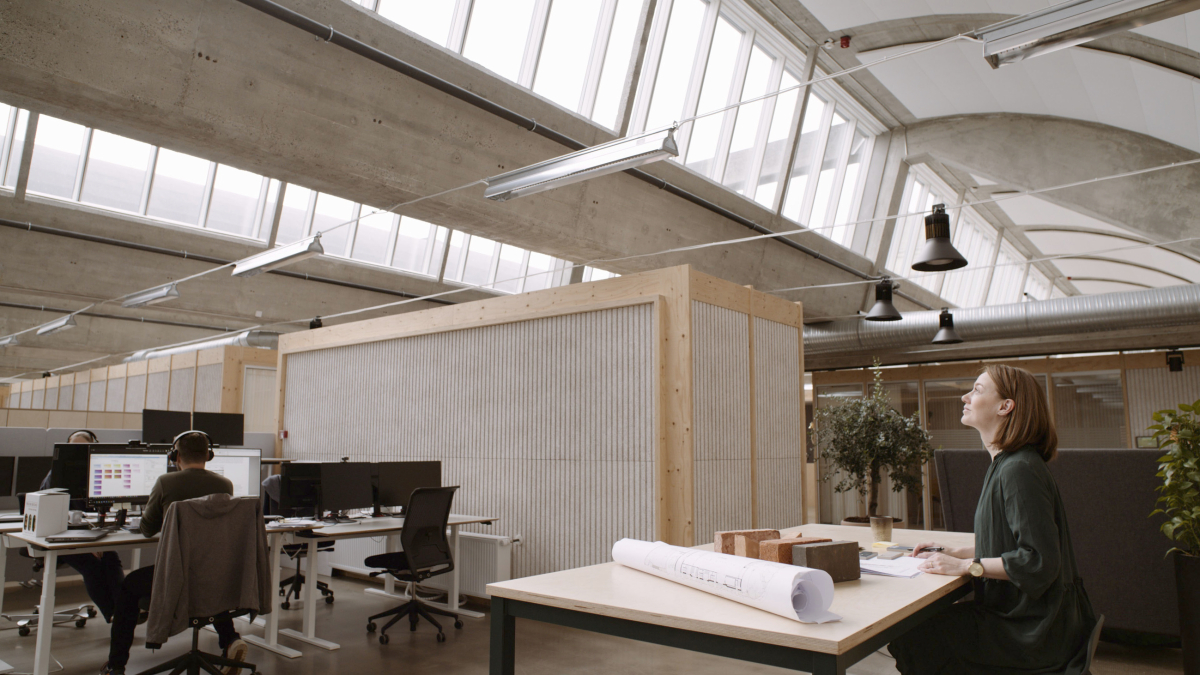 Open Space Büro, Aarhus/DK - Deutsche BauZeitschrift – die Architekturfachzeitschrift